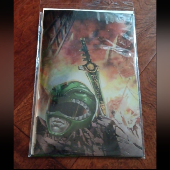 boom | Other | Power Rangers Green Ranger Foil The Return 3 The Last ...